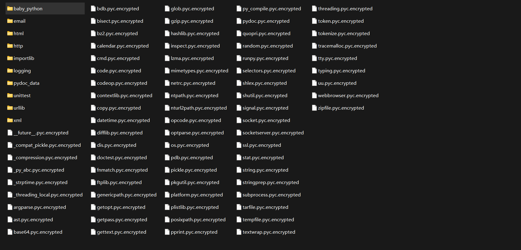 [柏鹭杯 2021]baby_python_[ciscn2021 总决赛]babypython-CSDN博客