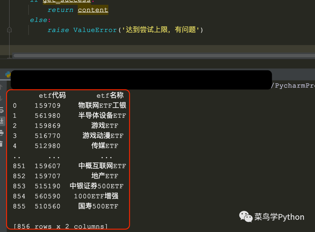 如何用Python爬取全部ETF基金实时数据！_东财etf数据抓取-CSDN博客