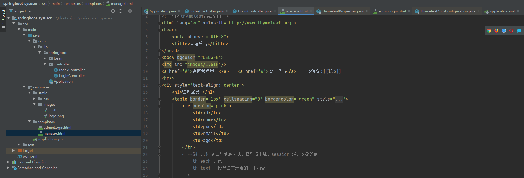 Thymeleaf_thymeleaf命名空间-CSDN博客