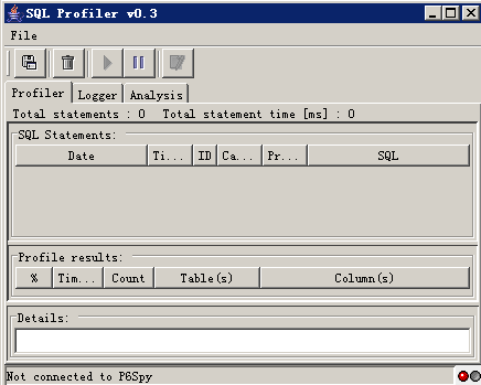 java sql监控_P6SPY ＋SQL Profiler 监控JAVAEE SQL(转)-CSDN博客