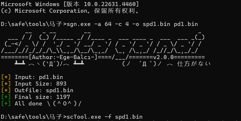 免杀中编译器和exe的处理_sctool-CSDN博客