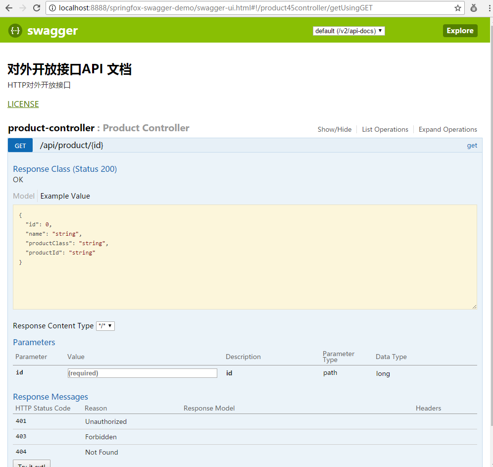 SpringMVC、SpringFox和Swagger整合项目实例-CSDN博客