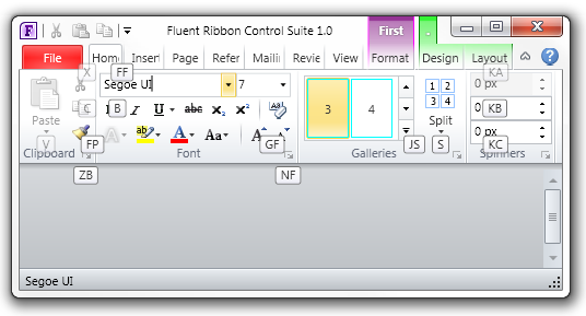 一个类似Office用户界面的WPF库-CSDN博客