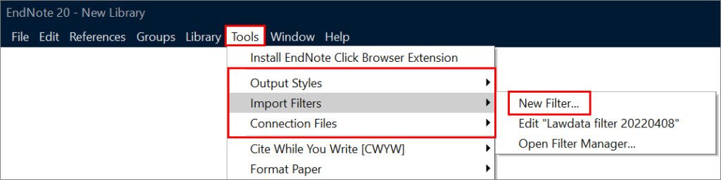 EndNote 的Style、Filter、Connection File 档案存在电脑中的哪里呢？_endnote文件夹styles位置-CSDN博客