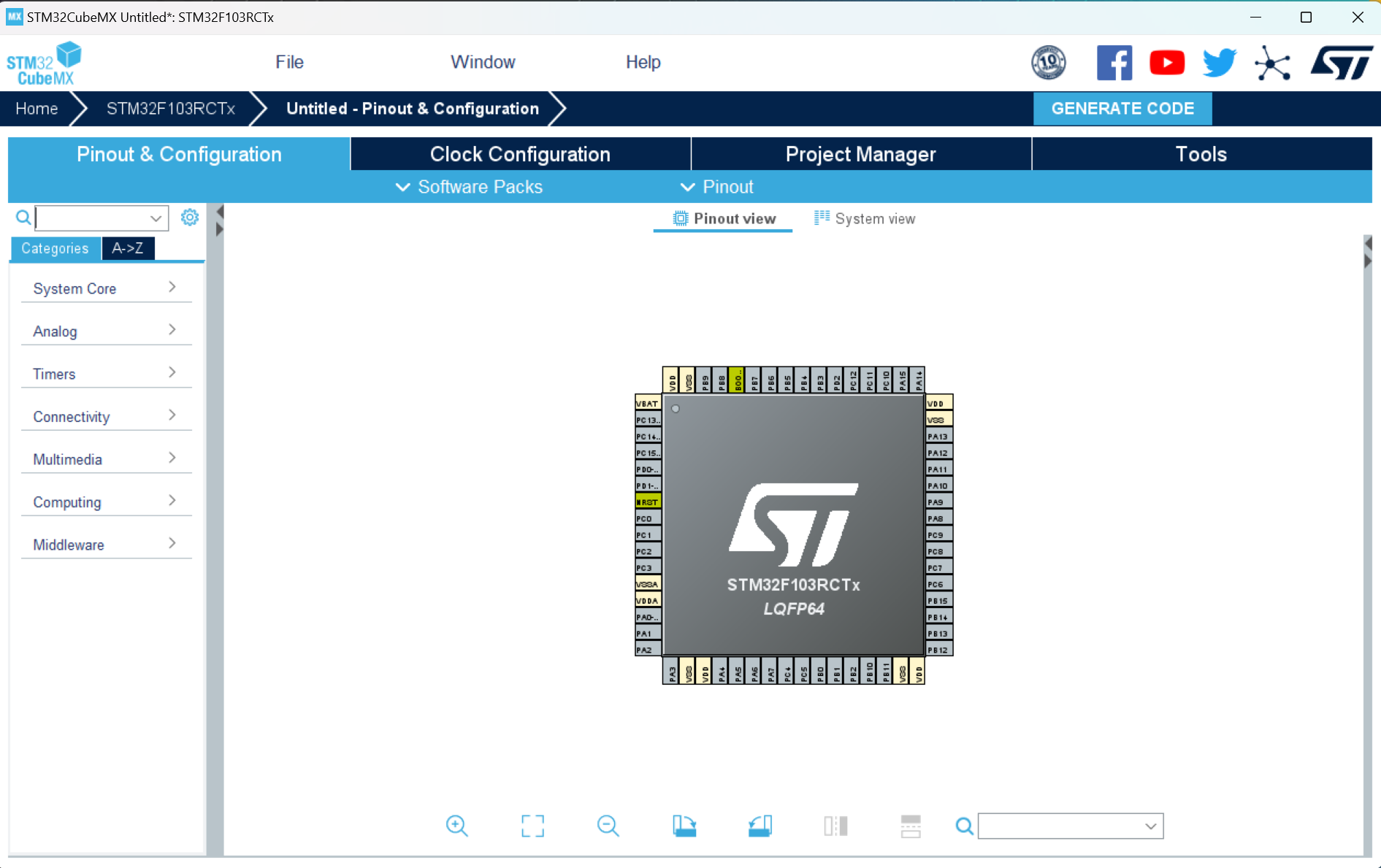 打开cubeMX出现“error downing the following files crdb_full.zip“问题的解决方法_error downloading the ...