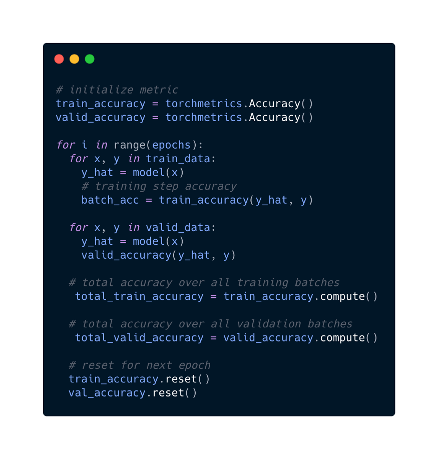 【pytorch】torchmetrics:pytorch的指标度量库 Csdn博客