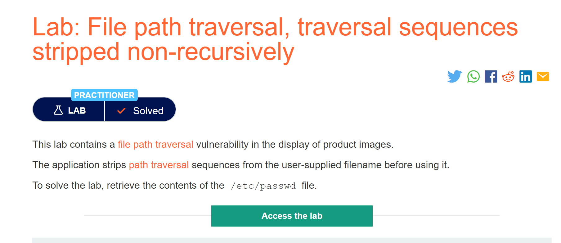 portswigger目录遍历学习记录_protswigger-CSDN博客