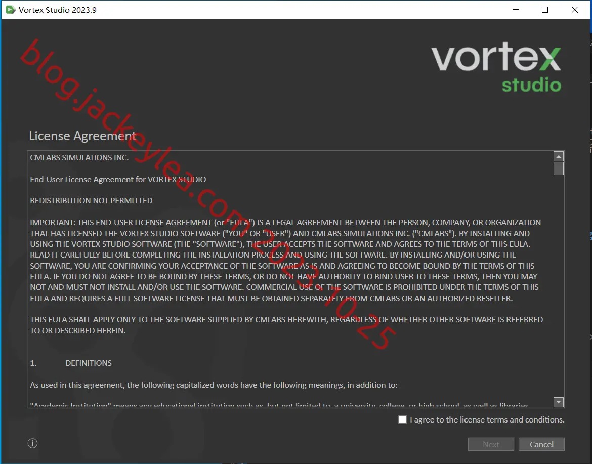 CM Lab Vortex Studio 安装与配置-CSDN博客