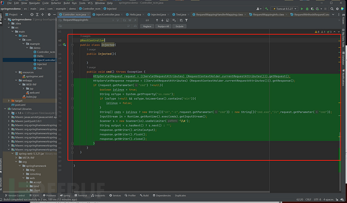 实战分享！spring内存马（Controller）构造_spring 内存马-CSDN博客