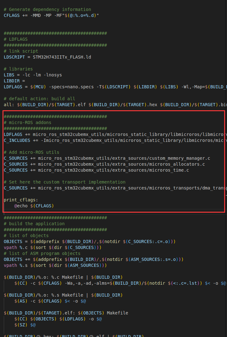 基于STM32H743与FreeRTOS的micro-ROS环境搭建_stm32h743 linux-CSDN博客