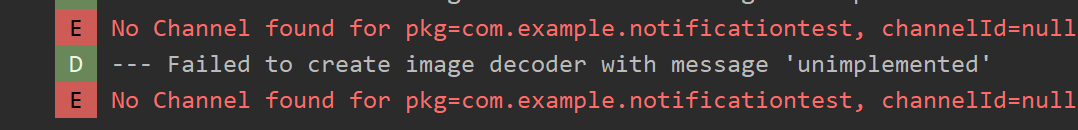 使用notification出现的No Channel found for pkg=com.example.notificationtest的 ...