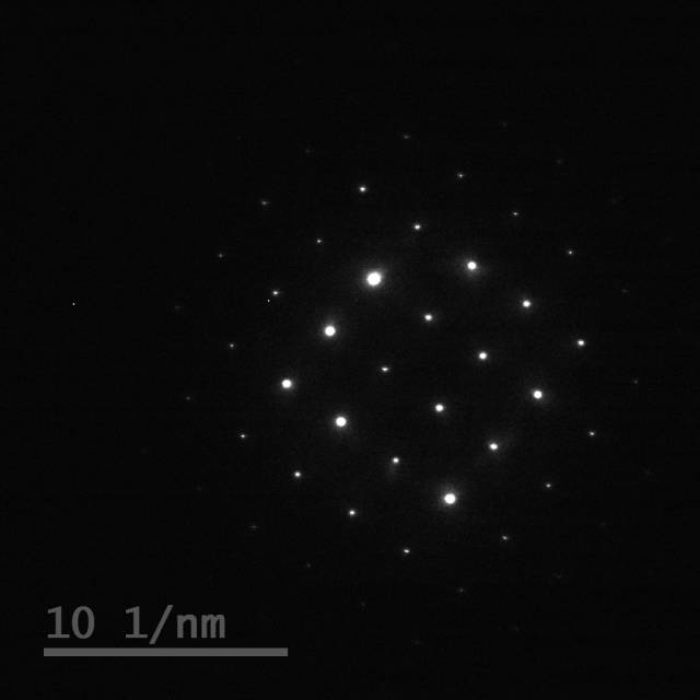 测试晶面间距软件_TEM衍射斑点标定之DM软件-CSDN博客