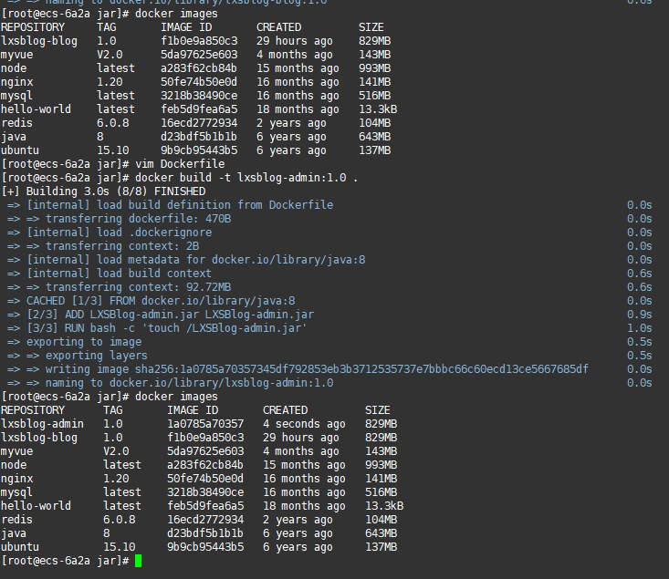 三更博客部署docker Csdn博客