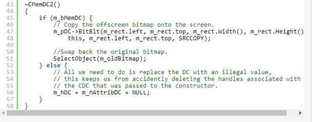 mfc cedit 默认显示内容_深度理解：双缓冲技术在MFC界面绘制中的运用-CSDN博客