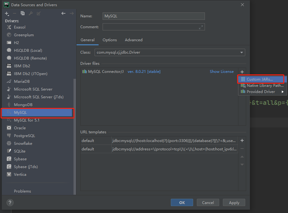 Pycharm连接数据库驱动无法下载_为什么pycham下载sqlite会卡住-CSDN博客