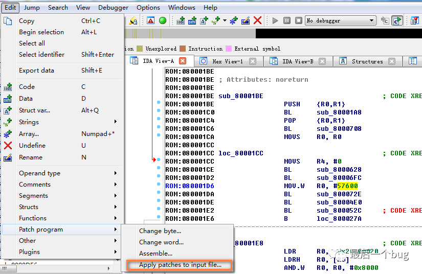 MCU】可怕，别人把我MCU固件给反汇编了！(逆向)J-FLASH通过下面的选项路径，即可读取所选Flash区域或者所有Flash区域(Entire Chip)安装IDA Pro逆向工具 ...