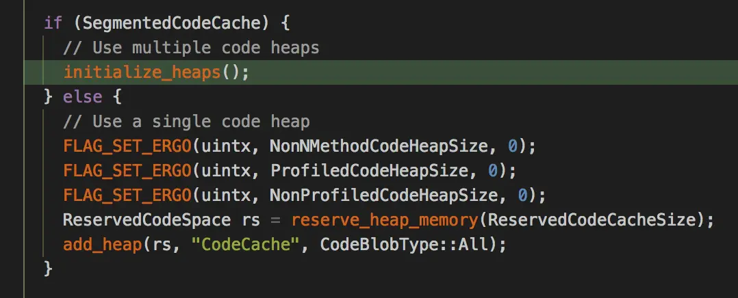 JVM Code Cache空间不足，导致服务性能变慢_java hotspot(tm) 64-bit server vm warning: codecac-CSDN博客