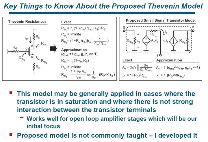 模拟集成电路分析和设计之CMOS小信号模型_mos管小信号电路模型-CSDN博客