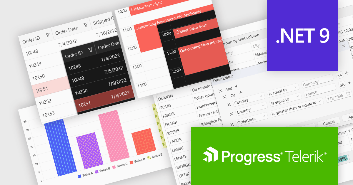 Telerik 全面支持 Microsoft .NET 9-CSDN博客