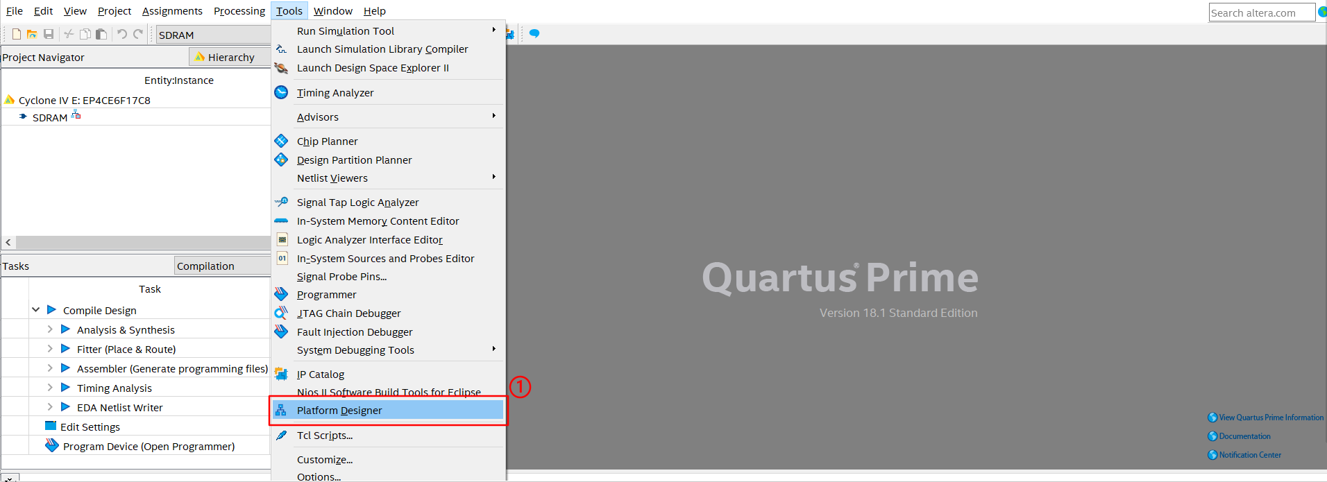 怎么在Quartus中配置SDRAM IP核_quartus sdram ip-CSDN博客