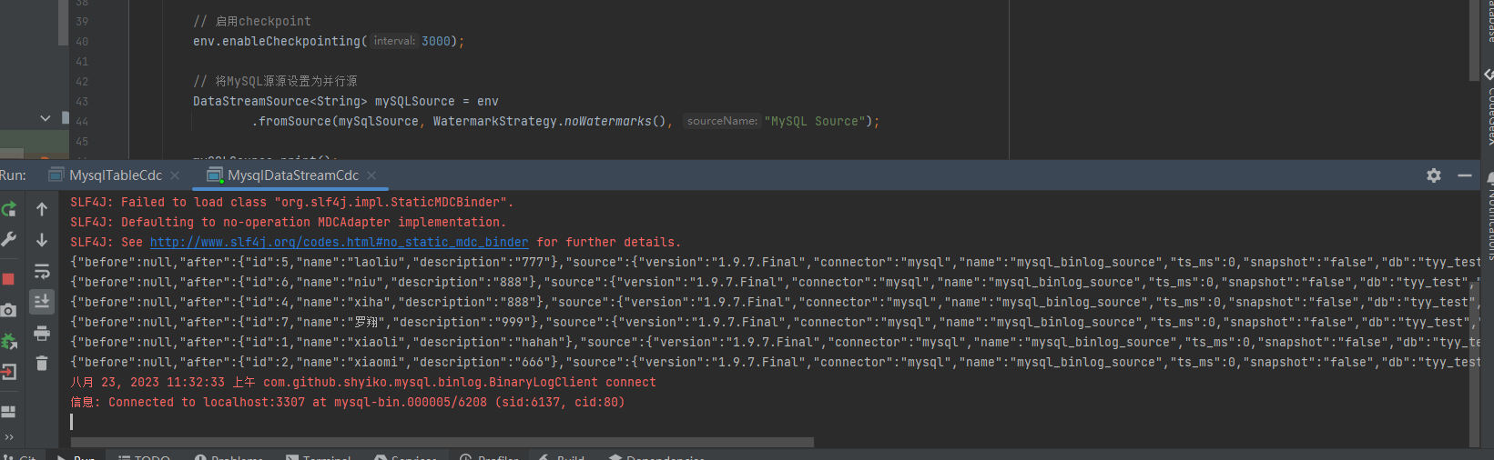 Flink1.17 Scala/Java MySQL CDC案例_flink1.17 cdc-CSDN博客