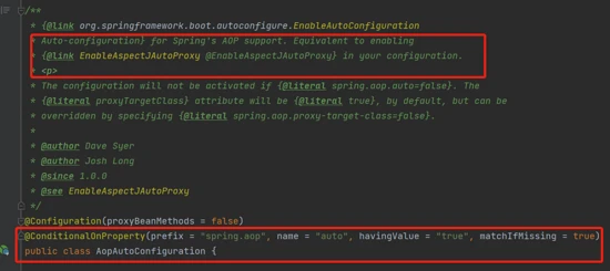 使springAOP生效不一定要加@EnableAspectJAutoProxy注解_pringboot是否需要 enableaspectjautoproxy-CSDN博客