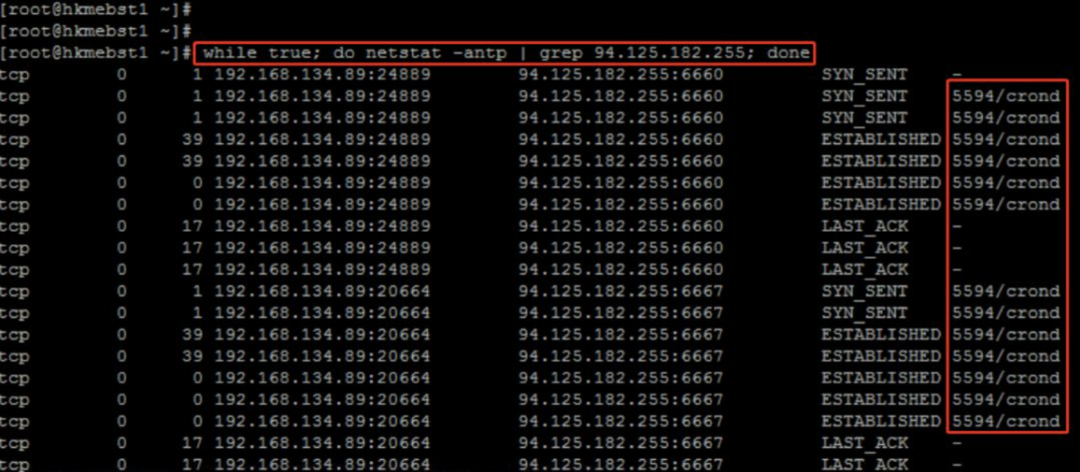 最全Linux应急响应操作_while true; do netstat -antp | grep [pid];done-CSDN博客