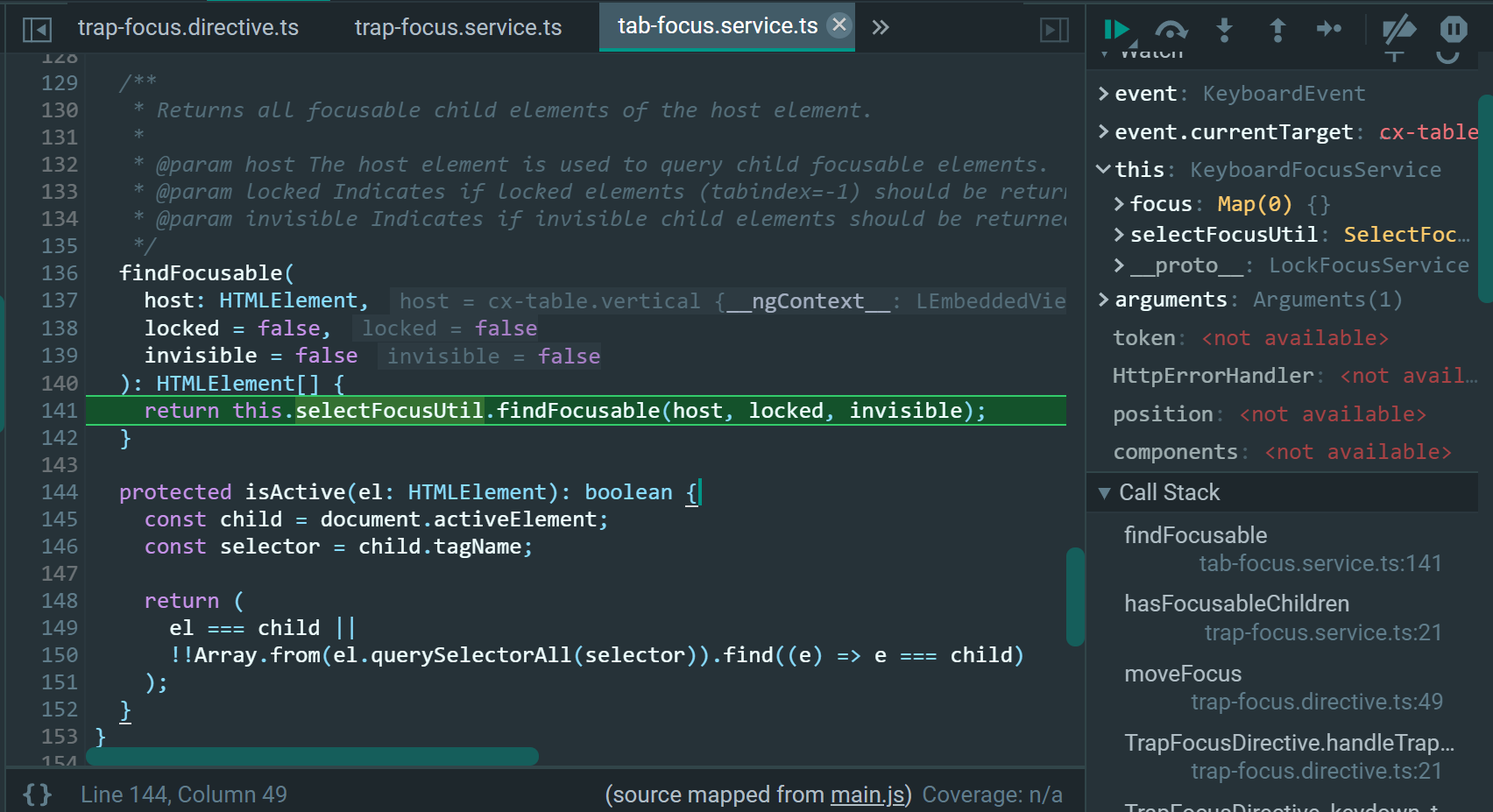 How to find all focusable HTML elements in SAP Spartacus - Programmer ...