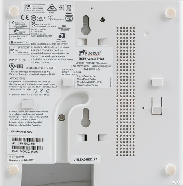 腾达ap设置说明_优科 Ruckus R610 AC1900规格 无线AP 开箱拆解评测-CSDN博客