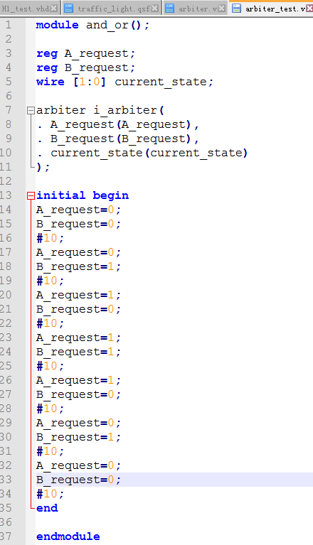 仲裁器arbiter设计Verilog代码modelsim仿真_arbitration verilog代码-CSDN博客