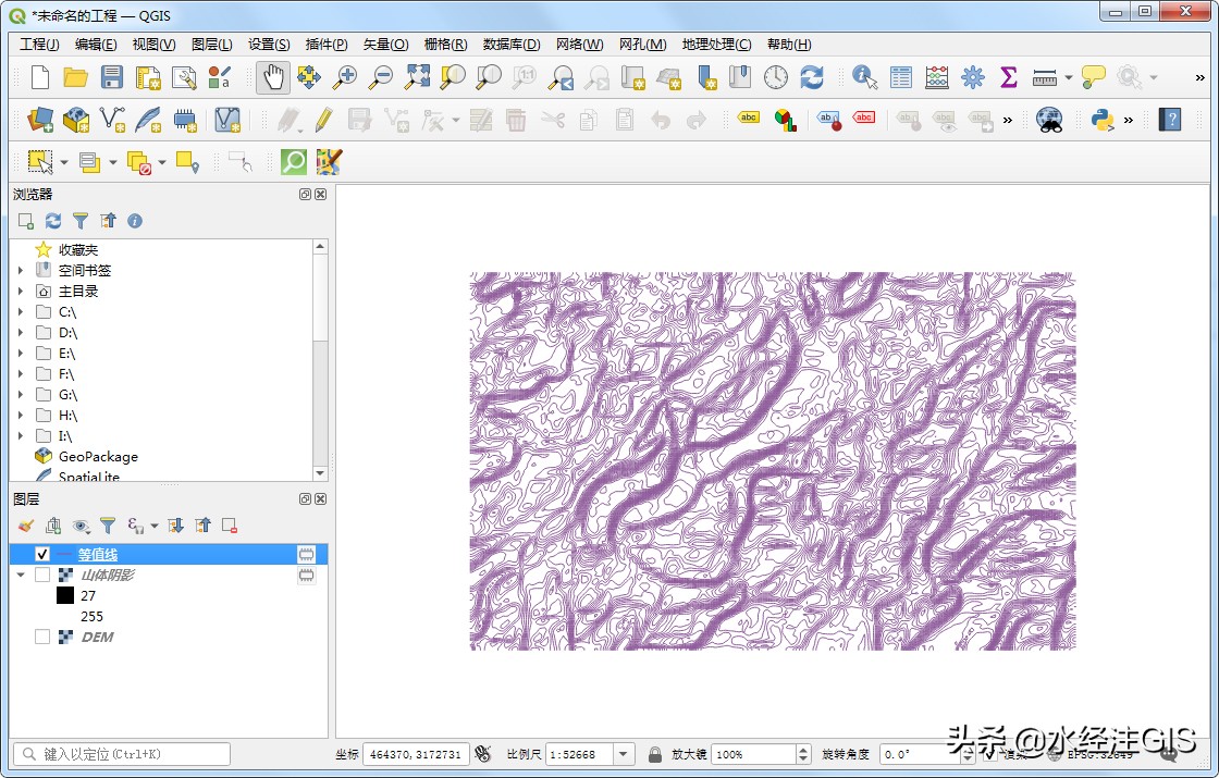 QGIS中的高程DEM相关操作知识汇总_qgis高程点生成dem-CSDN博客