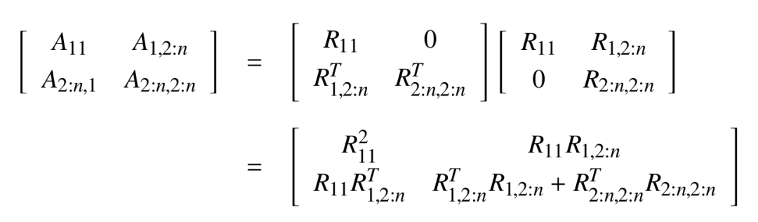 cholesky分解_矩阵Cholesky分解和广义最小二乘法-CSDN博客