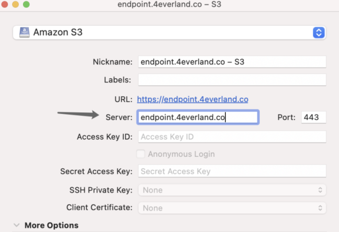 用Cyberduck将4EVERLAND Bucket挂载到本地，构建属于自己的Web3云网盘-CSDN博客