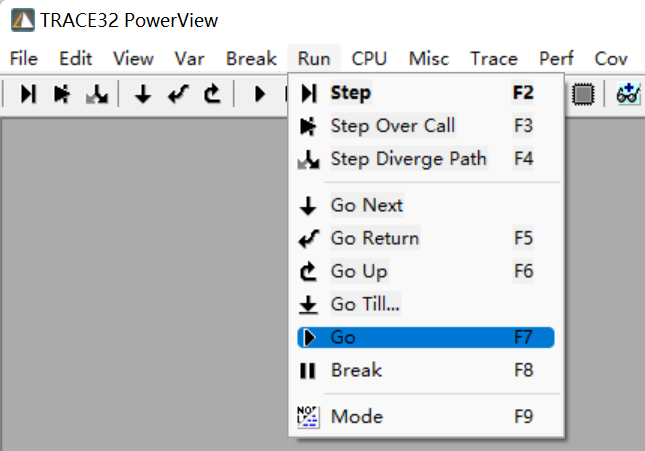 TRACE32——Go.direct_trace 32 cpu running-CSDN博客