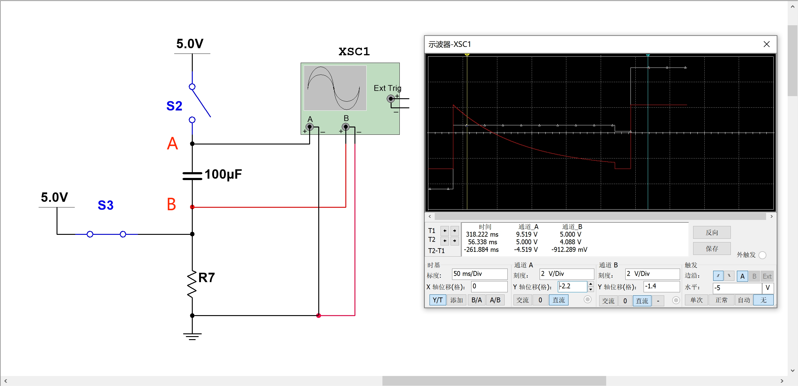一文搞定multisim仿真_multisim示波器-CSDN博客