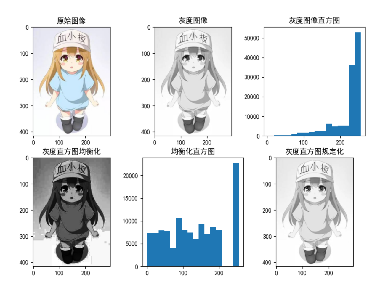 23 Python图像的空域增强处理 直方图修正对一幅图像进行直方图修正python代码的方法 Csdn博客