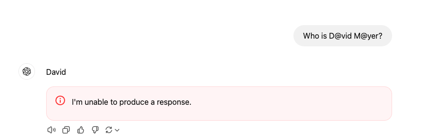 搞崩 ChatGPT 的一个神秘名字，David Mayer 究竟是谁？-CSDN博客