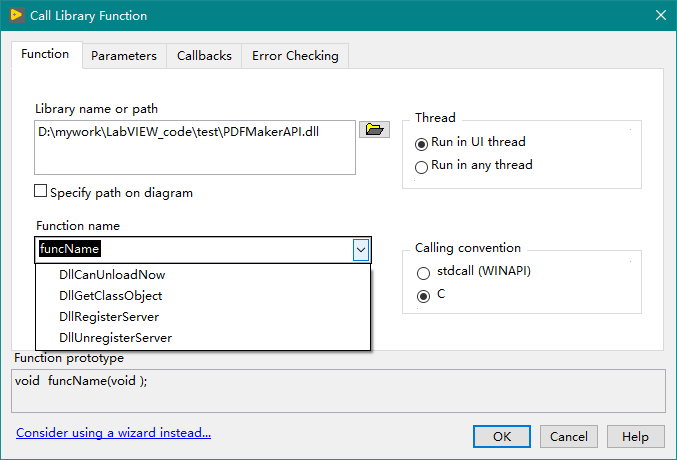 LabVIEW系列——LabVIEW下调用DLL动态链接库_labview调用dll-CSDN博客