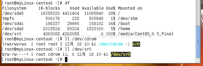 Linux下的/dev/sr0和/dev/cdrom_linuxsr0-CSDN博客