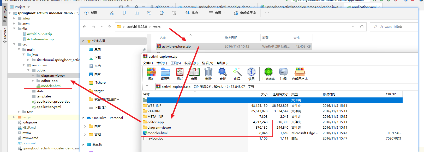 SpringBoot整合Activiti Modeler可视化流程定制_modeler和activiti整合-CSDN博客