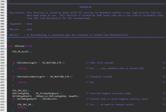 uCOSIII任务调度原理及使用方法-CSDN博客