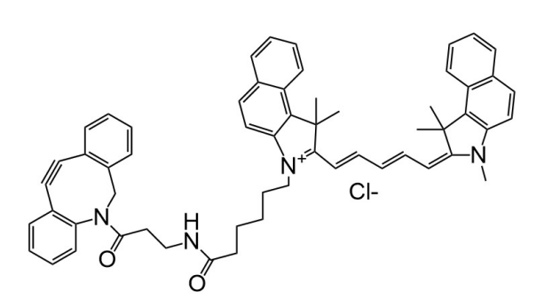 二苯基环辛炔DBCO-Cy5.5，Cyanine5.5-DBCO 结构式；CAS:1857352-95-4试剂简介_水溶性dbco-cy-CSDN博客