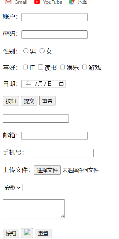 表单元素详解 Csdn博客