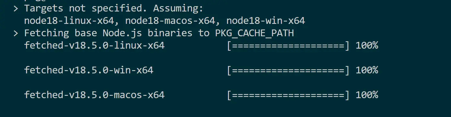 将NodeJS应用程序打包为独立可执行文件（exe）_node打包exe-CSDN博客