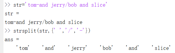 matlab学习（1）strsplit与strtok-CSDN博客