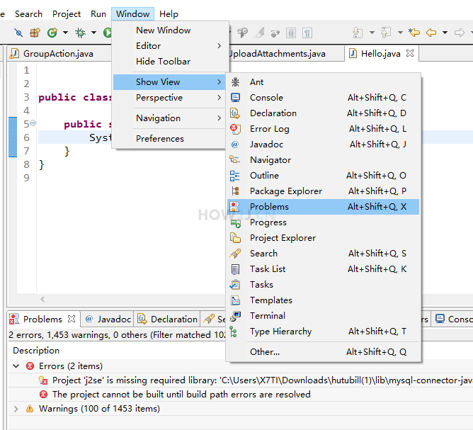 java程序报错解决方法-找不到类！-CSDN博客