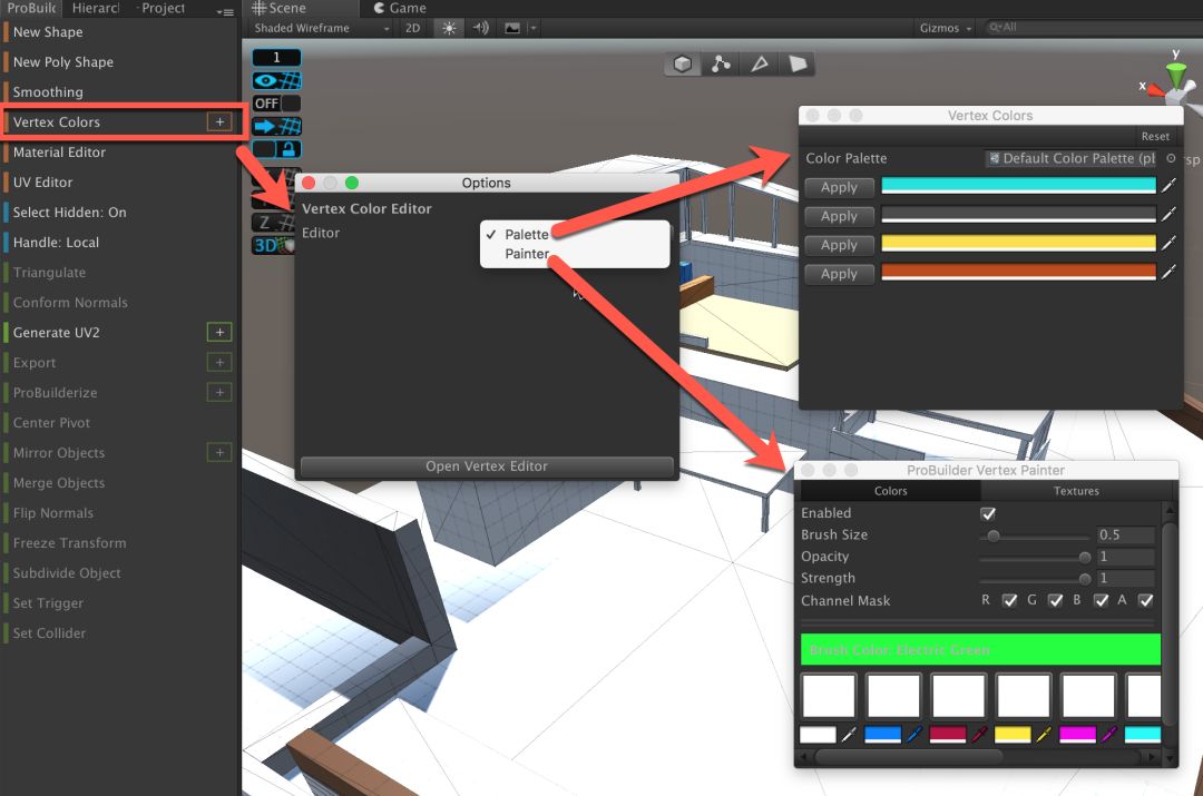 ProBuilder快速关卡建模实践_unity3d 白模怎么建-CSDN博客