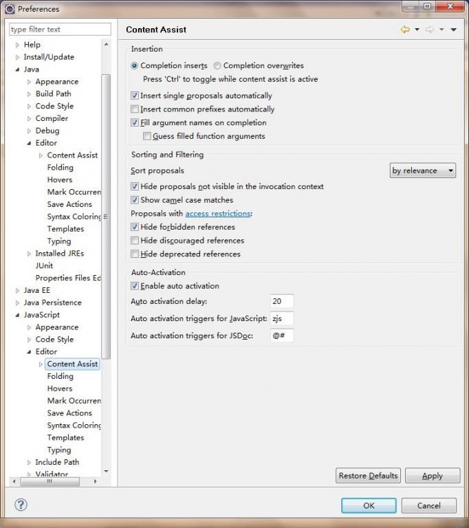 eclipse编写html编辑css,使Eclipse下支持编写HTML/JS/CSS/JSP页面的自动提示-CSDN博客